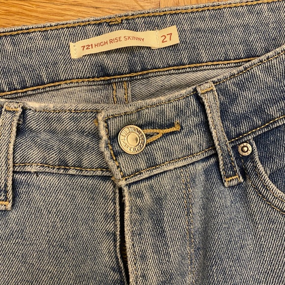 Jeans | Levis 721 High Rise Skinny Jeans | Poshmark